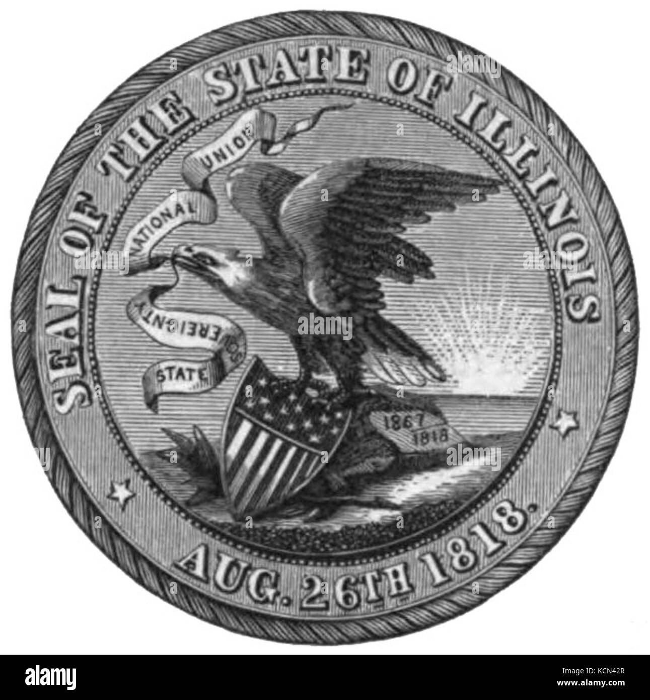AmCyc Illinois seal Stock Photo - Alamy