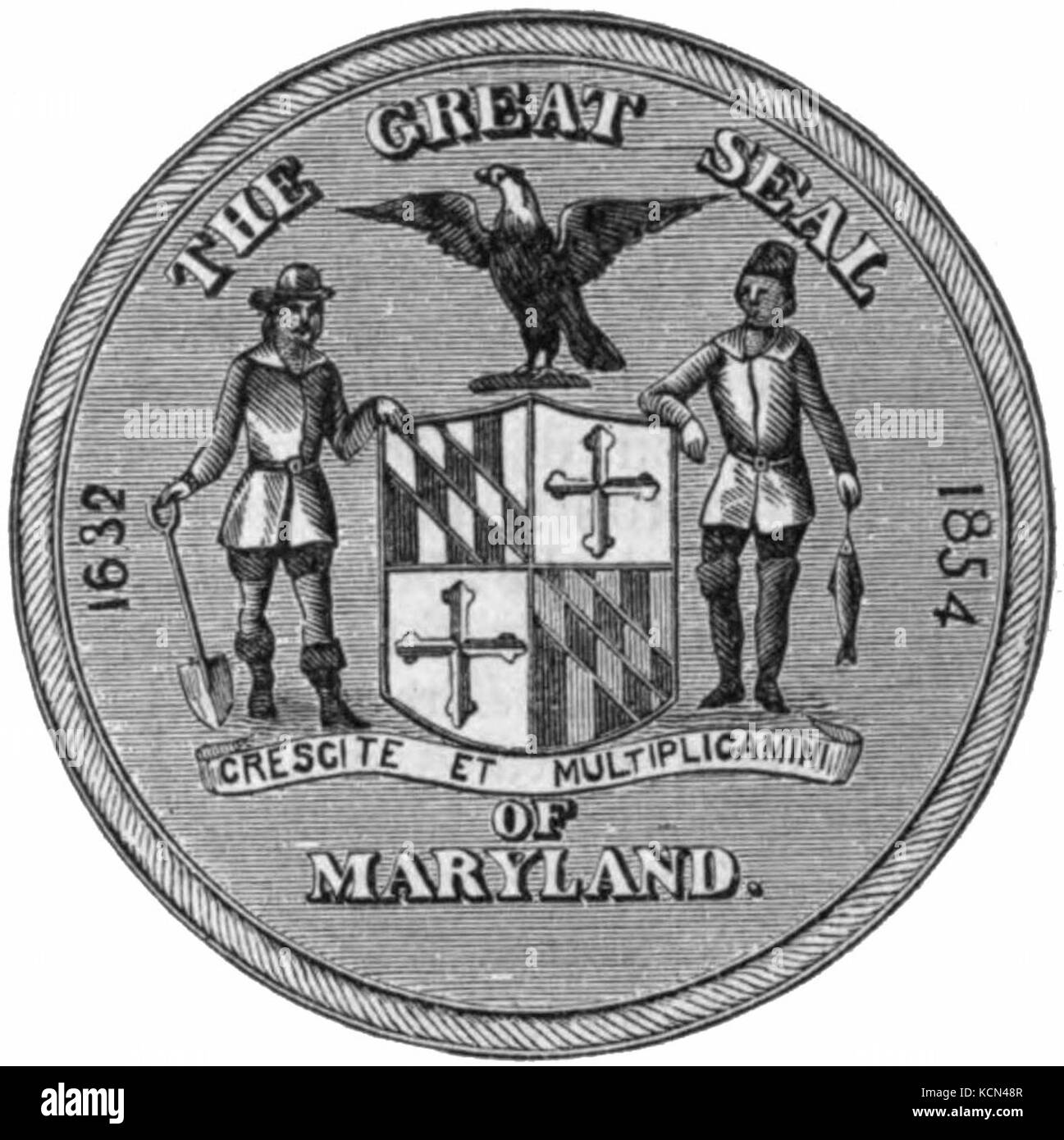 AmCyc Maryland seal Stock Photo - Alamy