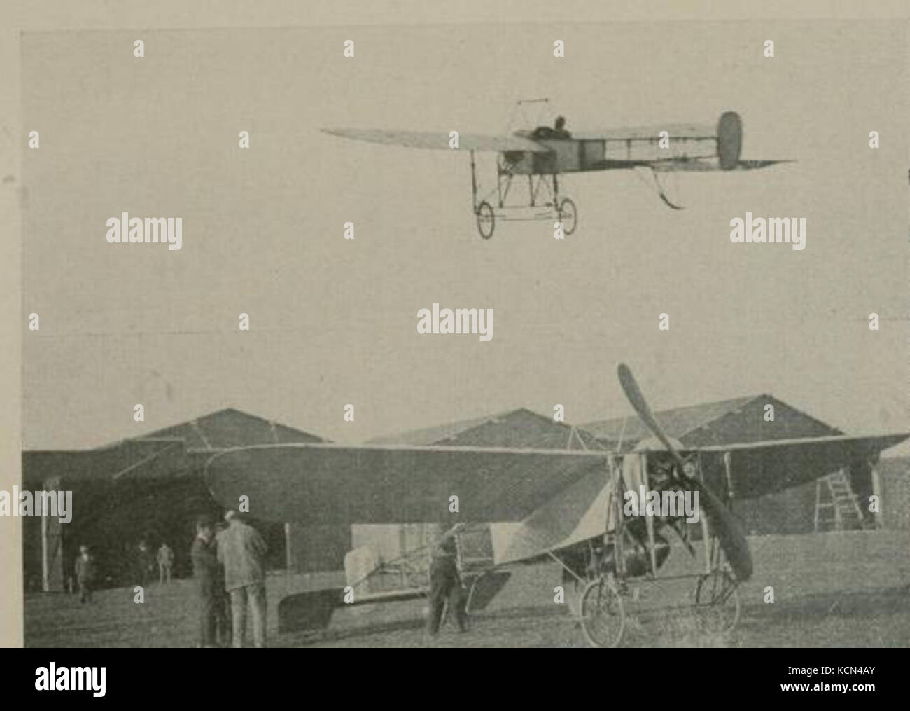 BLeriot in Flight Stock Photo - Alamy