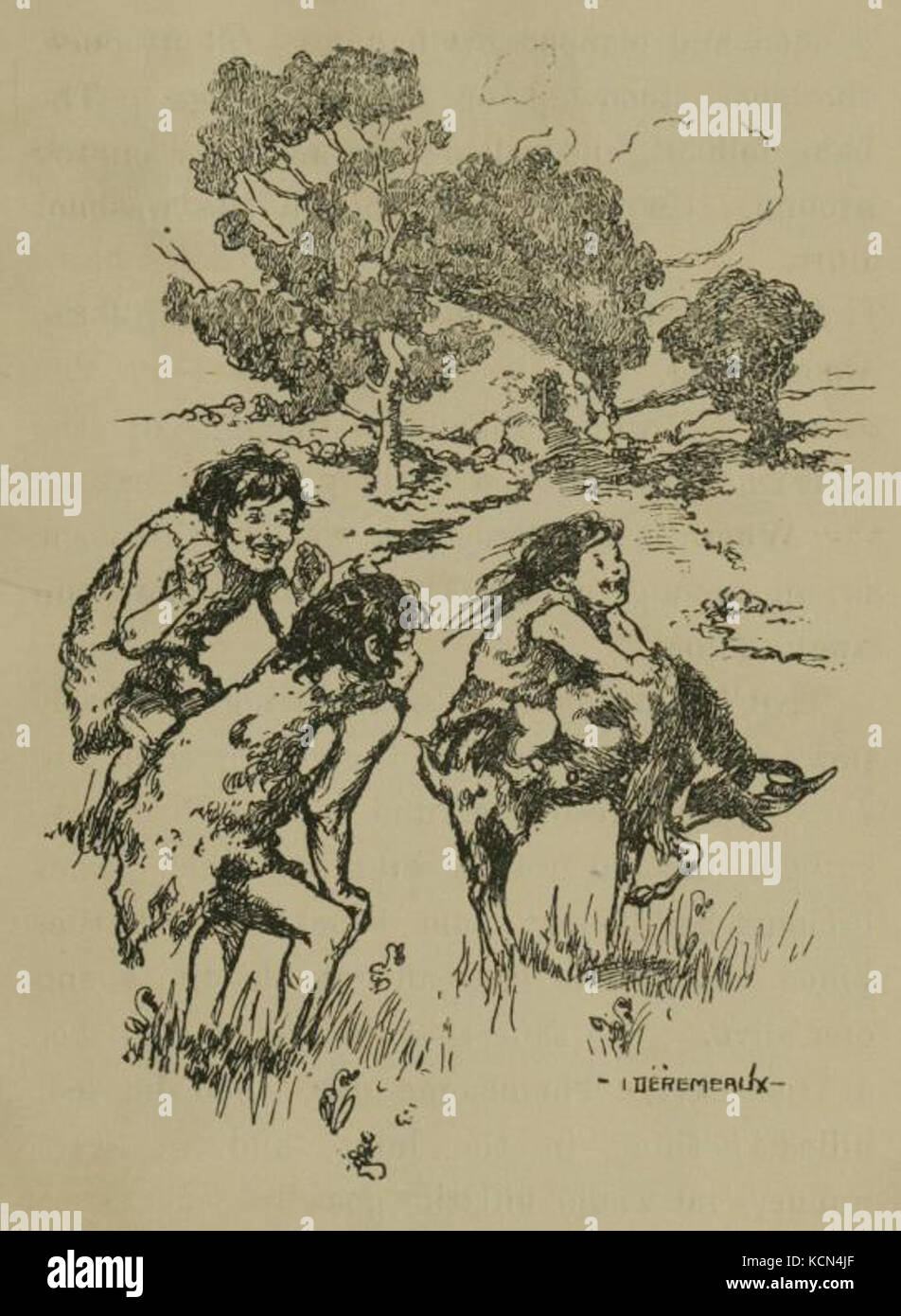 Vintage caveman illustration hi-res stock photography and images - Alamy