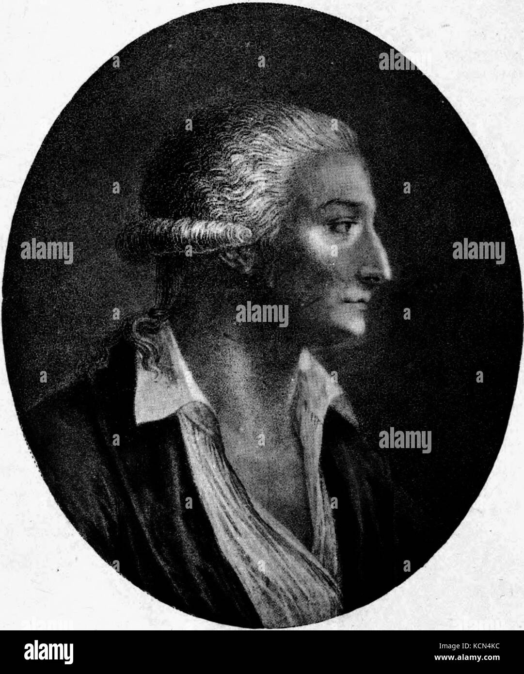 Biographies of Scientific Men 008 Lavoisier Stock Photo - Alamy