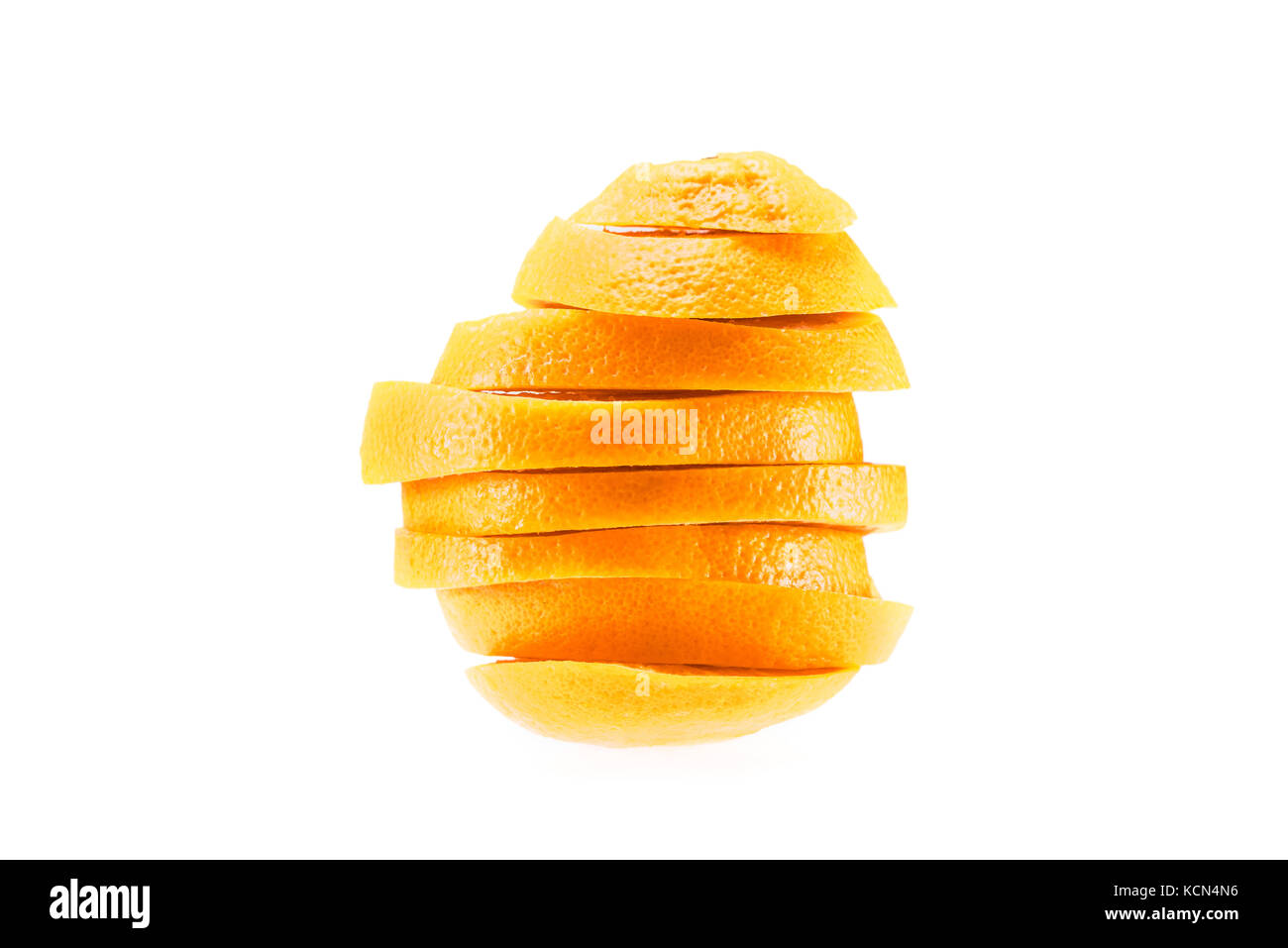 fresh sliced orange Stock Photo - Alamy