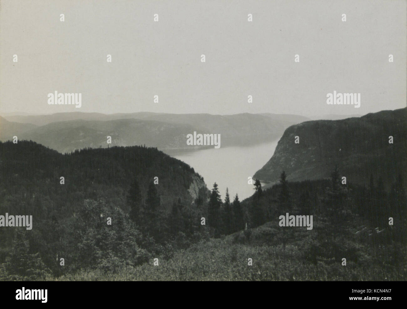 Cape Eternity, Saguenay Bay (HS85 10 36026 Stock Photo - Alamy