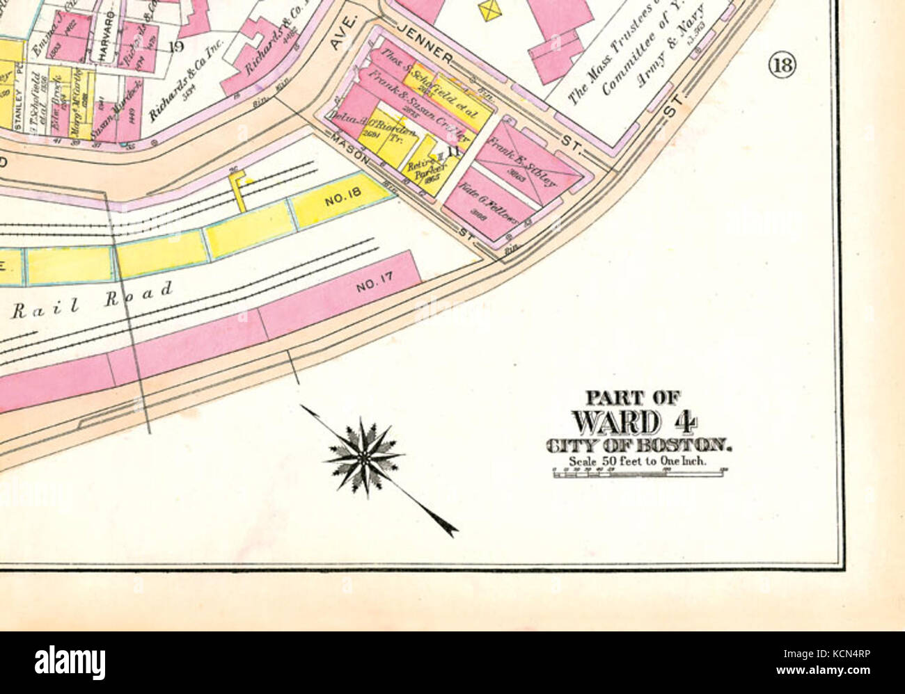 Map of ward hi-res stock photography and images - Alamy