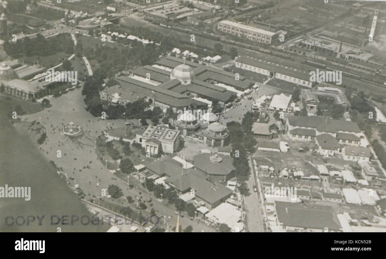 Canadian National Exhibition from the Air (HS85 10 36089 Stock Photo ...