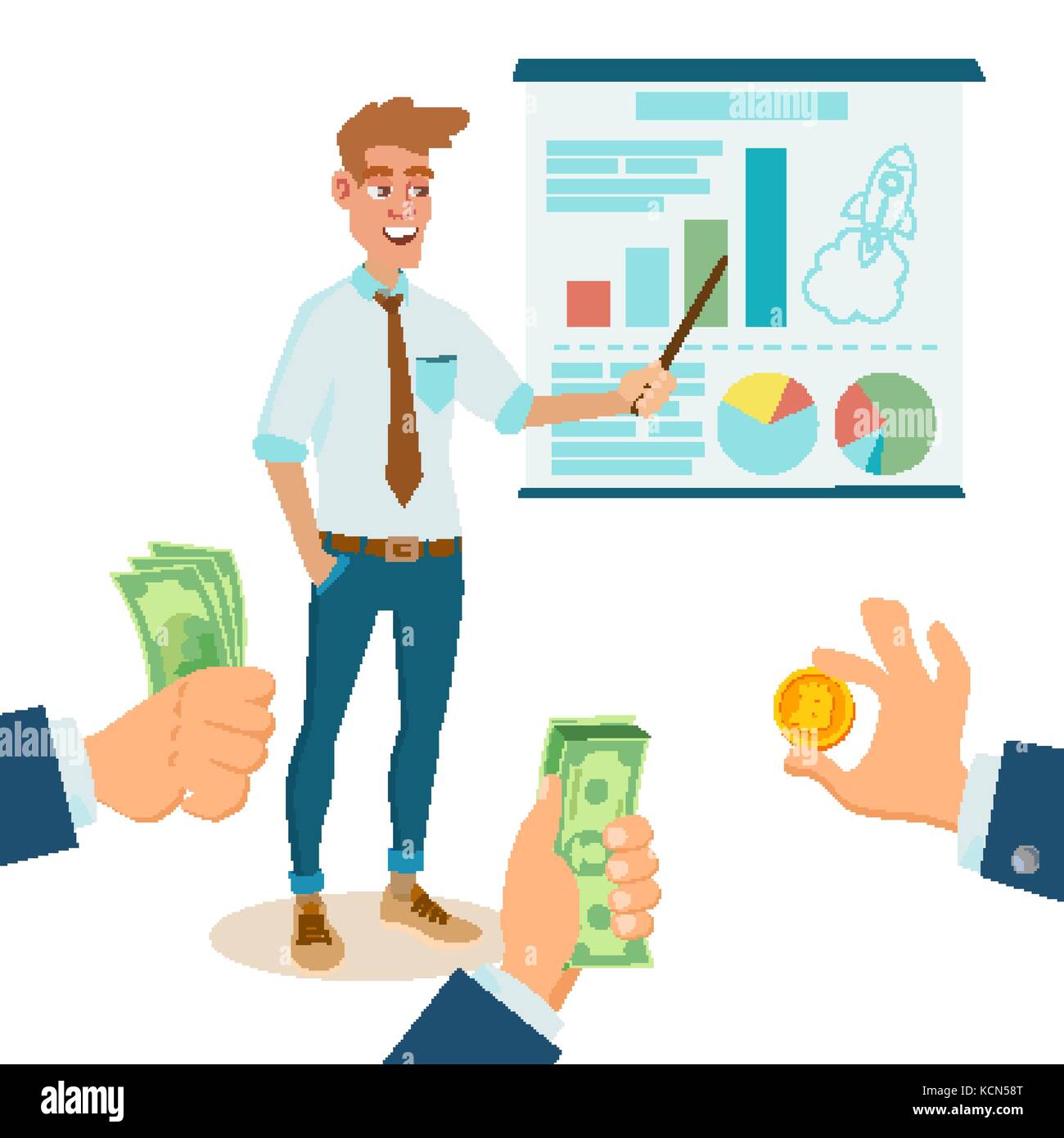 New project collage Stock Vector Images - Alamy
