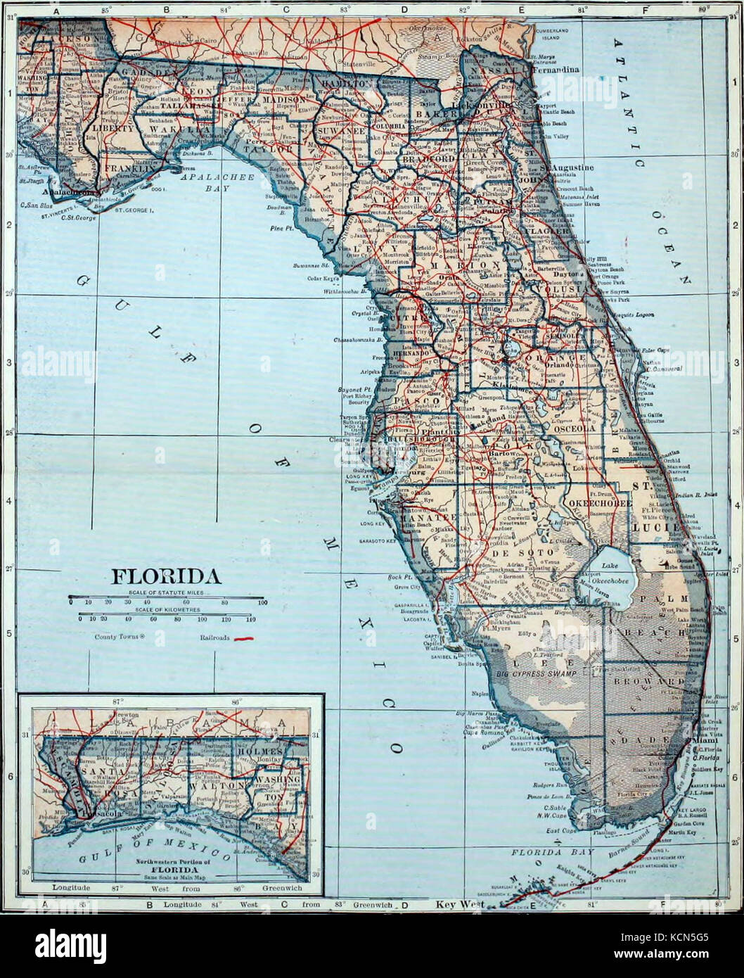 Florida real estate 1920s hi-res stock photography and images - Alamy