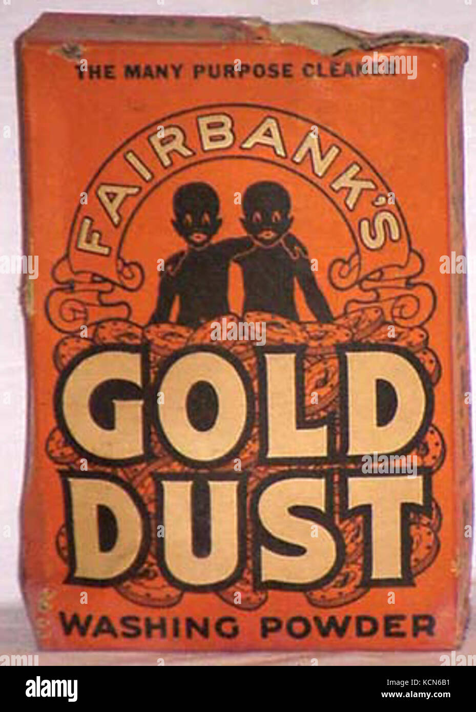 The Gold Dust Washing Soap box, from a historical advertisement ...