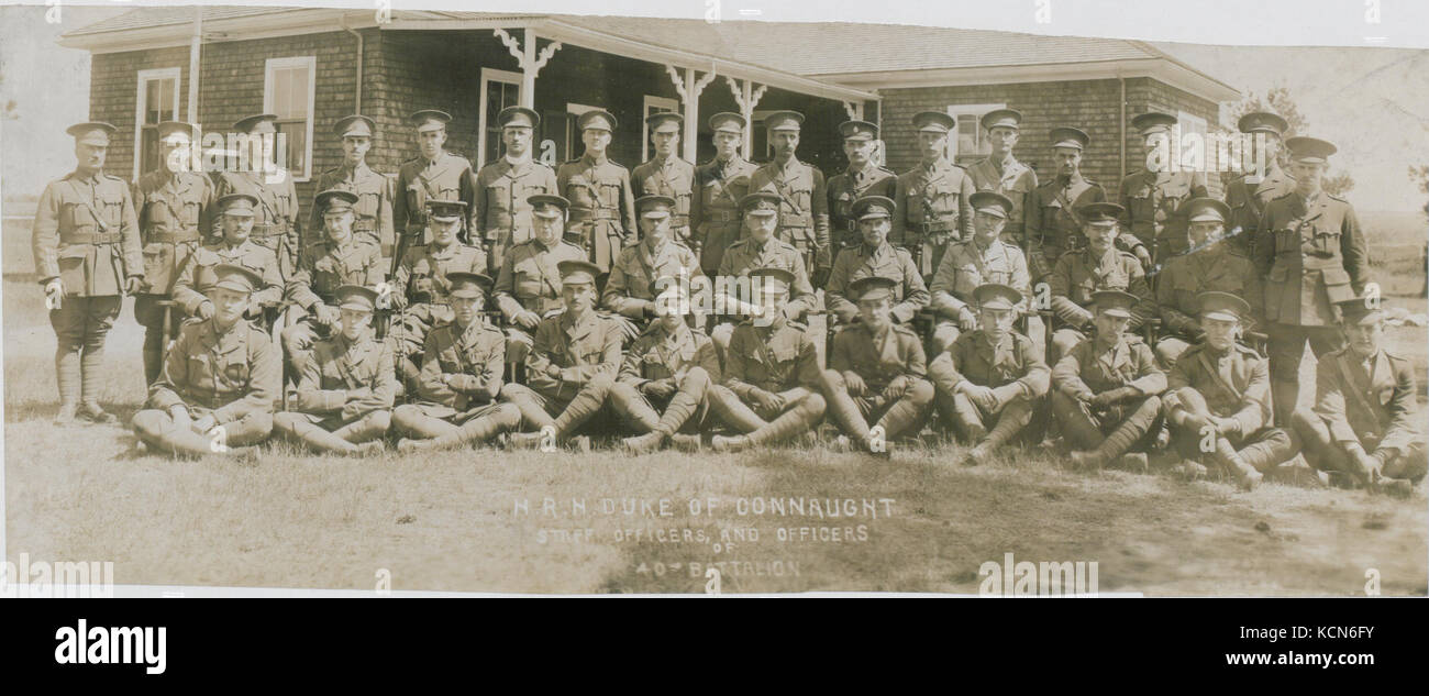 H.R.H. Duke of Connaught the Governor General and staff. Major Gen ...