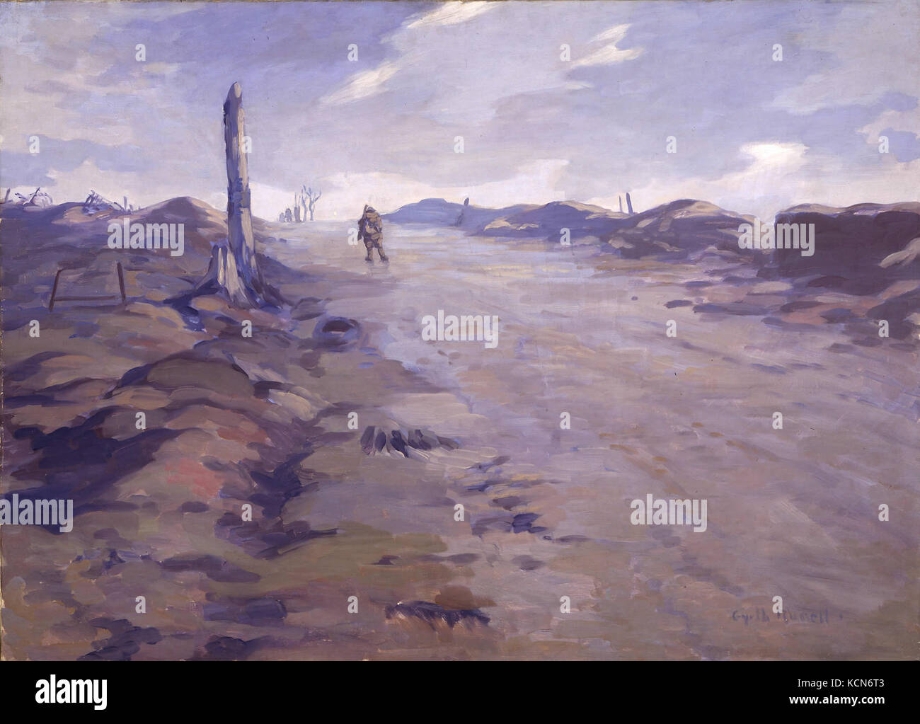 Gyrth Russell The Crest of Vimy Ridge (1918 Stock Photo - Alamy