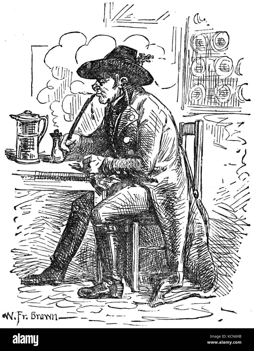 A Tramp Abroad 0220h Stock Photo - Alamy