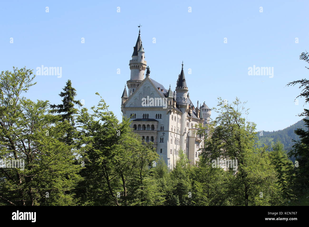 Neuschwanstein Castle (New Swan Castle), Germany Stock Photo - Alamy