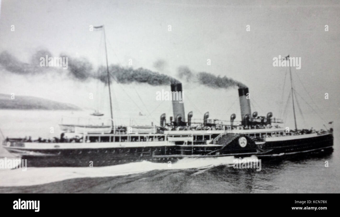 Empress Queen pictured during her Steam Packet service Stock Photo - Alamy