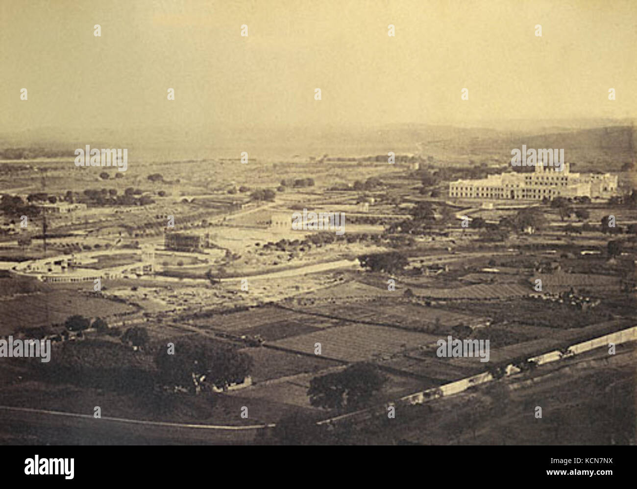 Gwalior fort view Stock Photo - Alamy