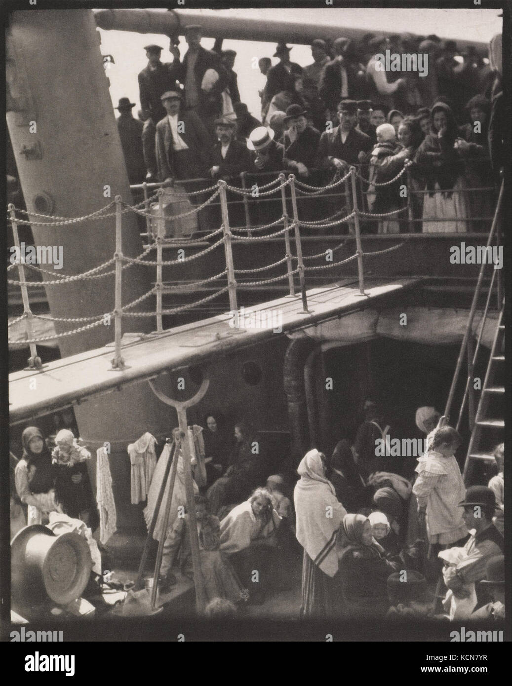 Alfred Stieglitz's famous photograph, 'The Steerage,' captures the ...