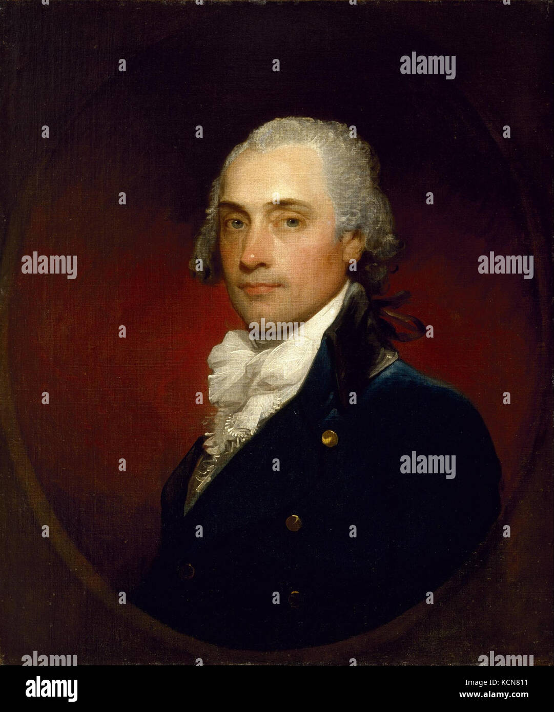 Gilbert Stuart Portrait of John Vaughan Stock Photo - Alamy