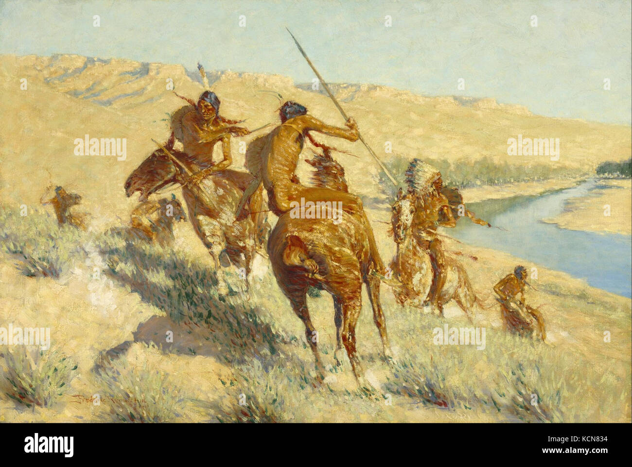 1800's american west art hi-res stock photography and images - Alamy