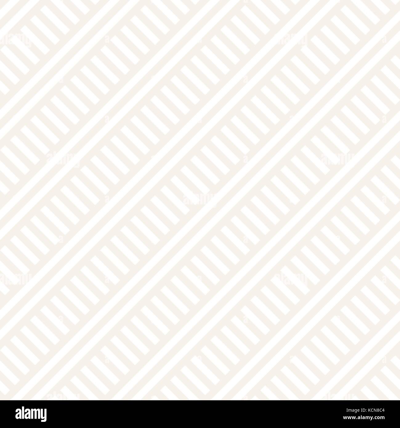 Interlacing Parallel Stripes. Vector Seamless Subtle Monochrome Pattern ...