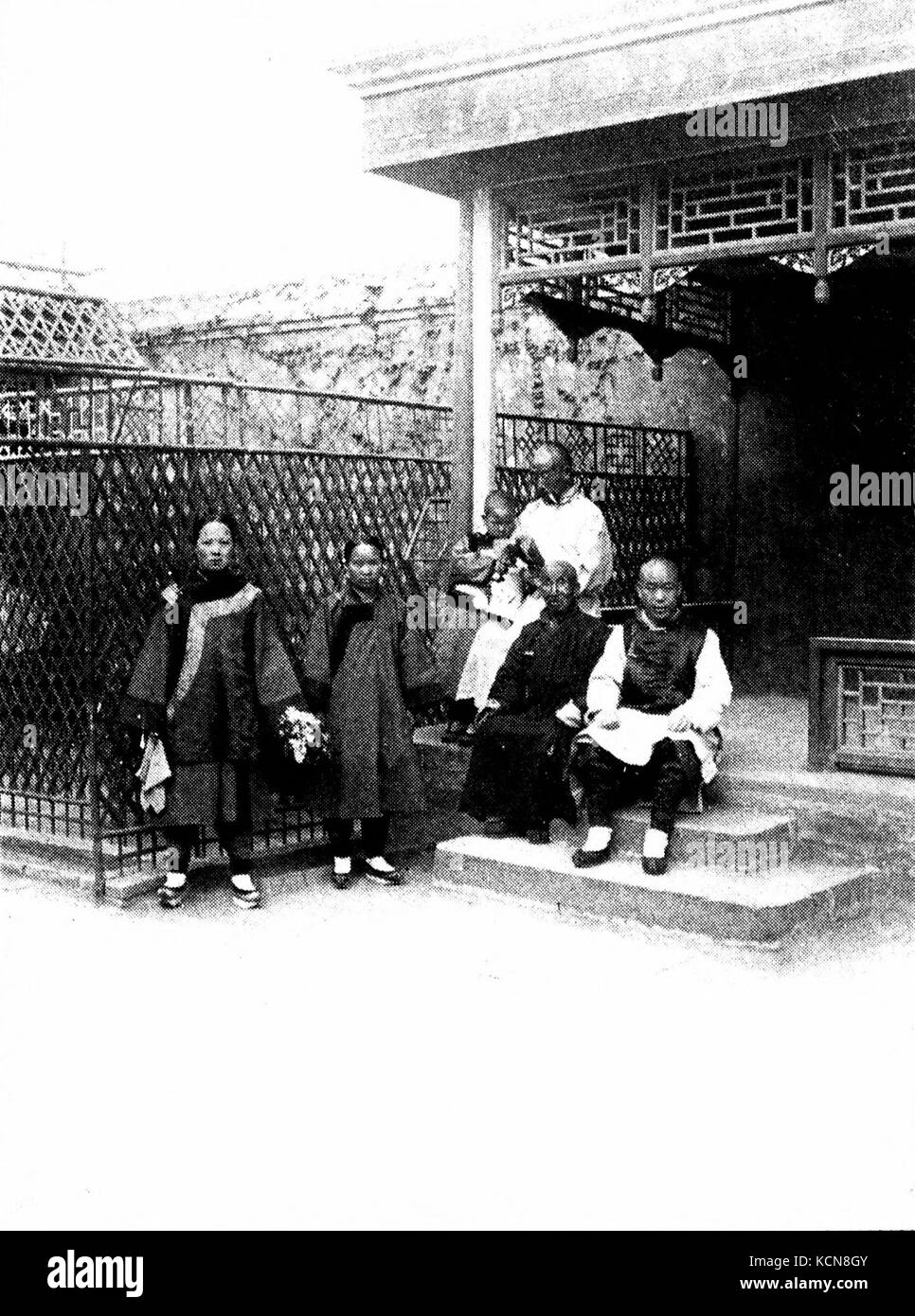 Chinese Christian Family Stock Photo - Alamy