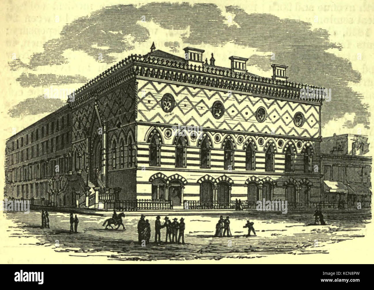 AmCyc New York (city) Academy of Design Stock Photo - Alamy