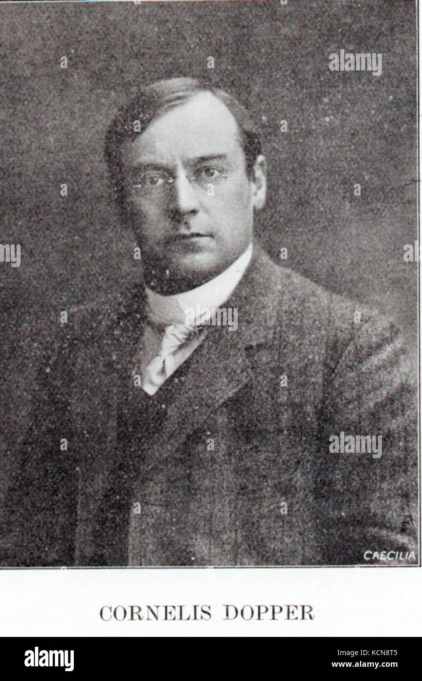 Cornelis Dopper in 1912 Stock Photo - Alamy
