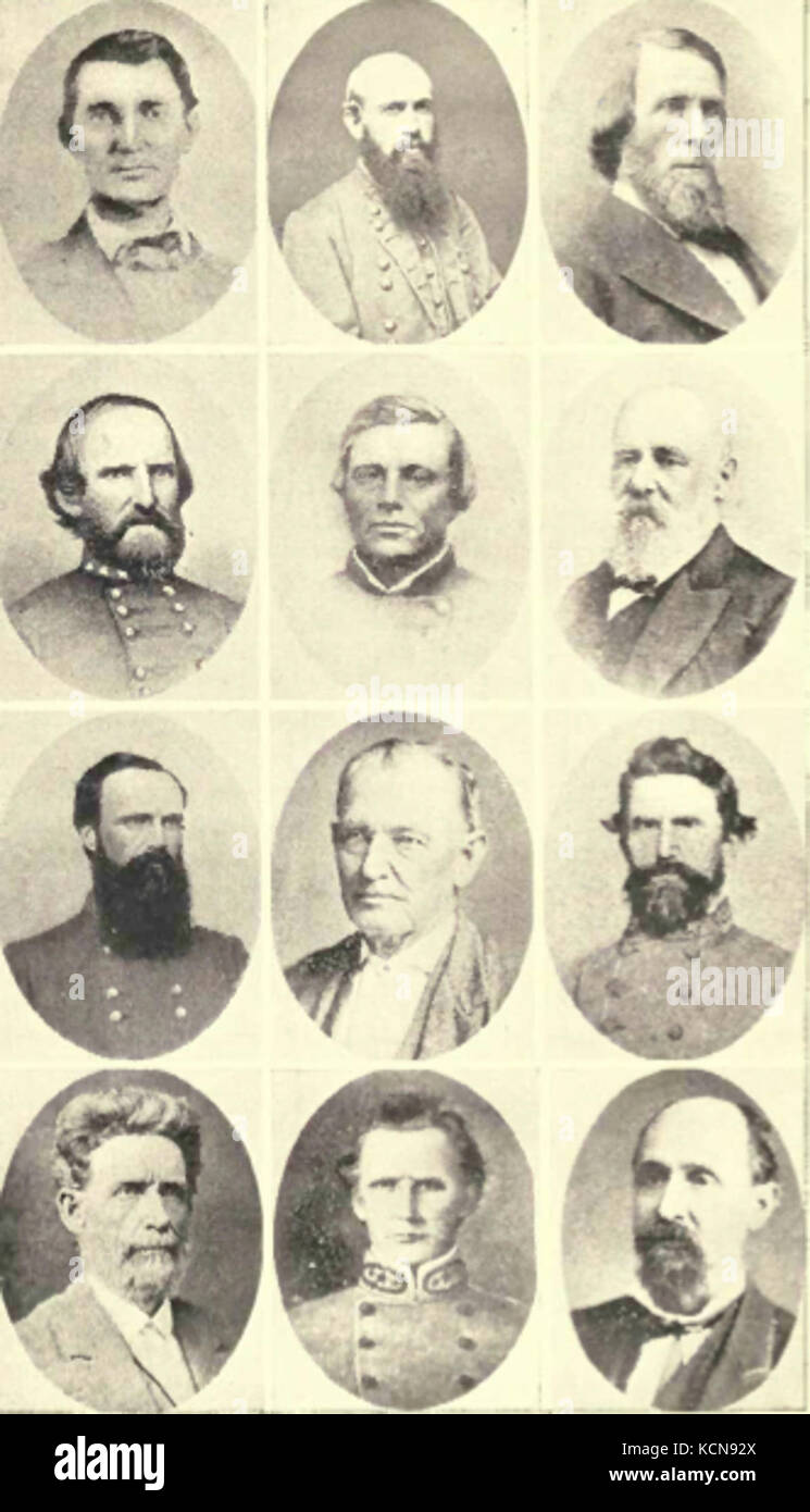 Confederate commanders hi-res stock photography and images - Alamy