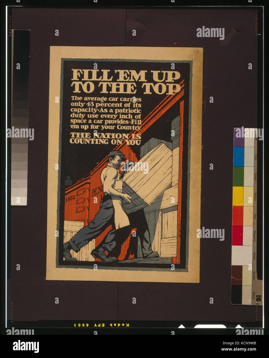 Fill 'em up to the top (...) The nation is counting on you LCCN00652936 ...