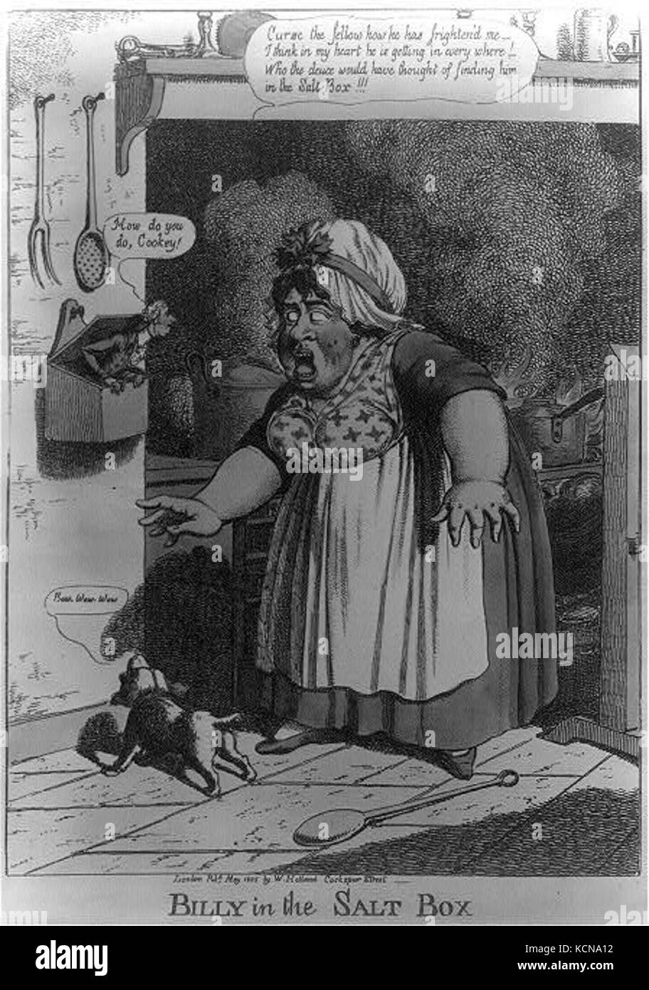 Billy in the salt box LCCN2006682949 Stock Photo - Alamy