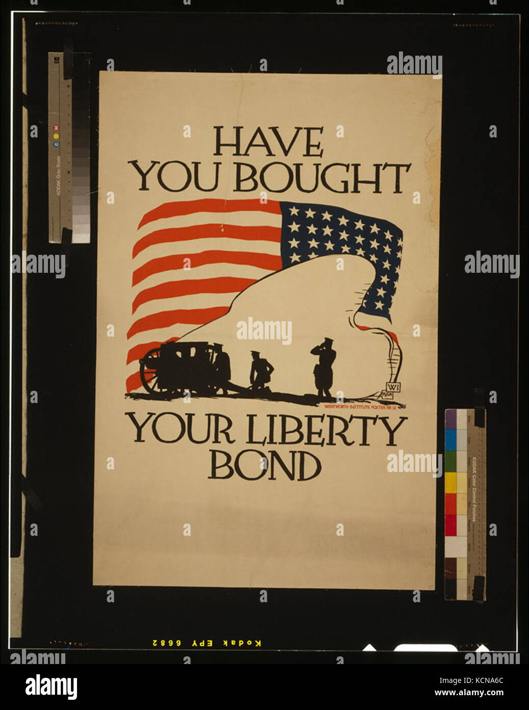 This historical advertisement encourages the purchase of Liberty Bonds ...