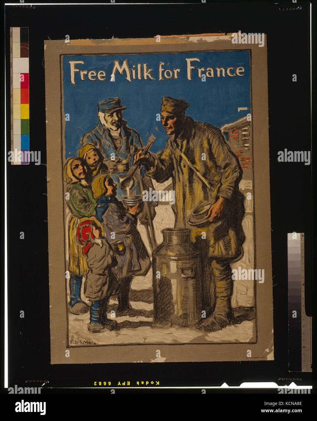 Free milk for France LCCN2002719779 Stock Photo - Alamy