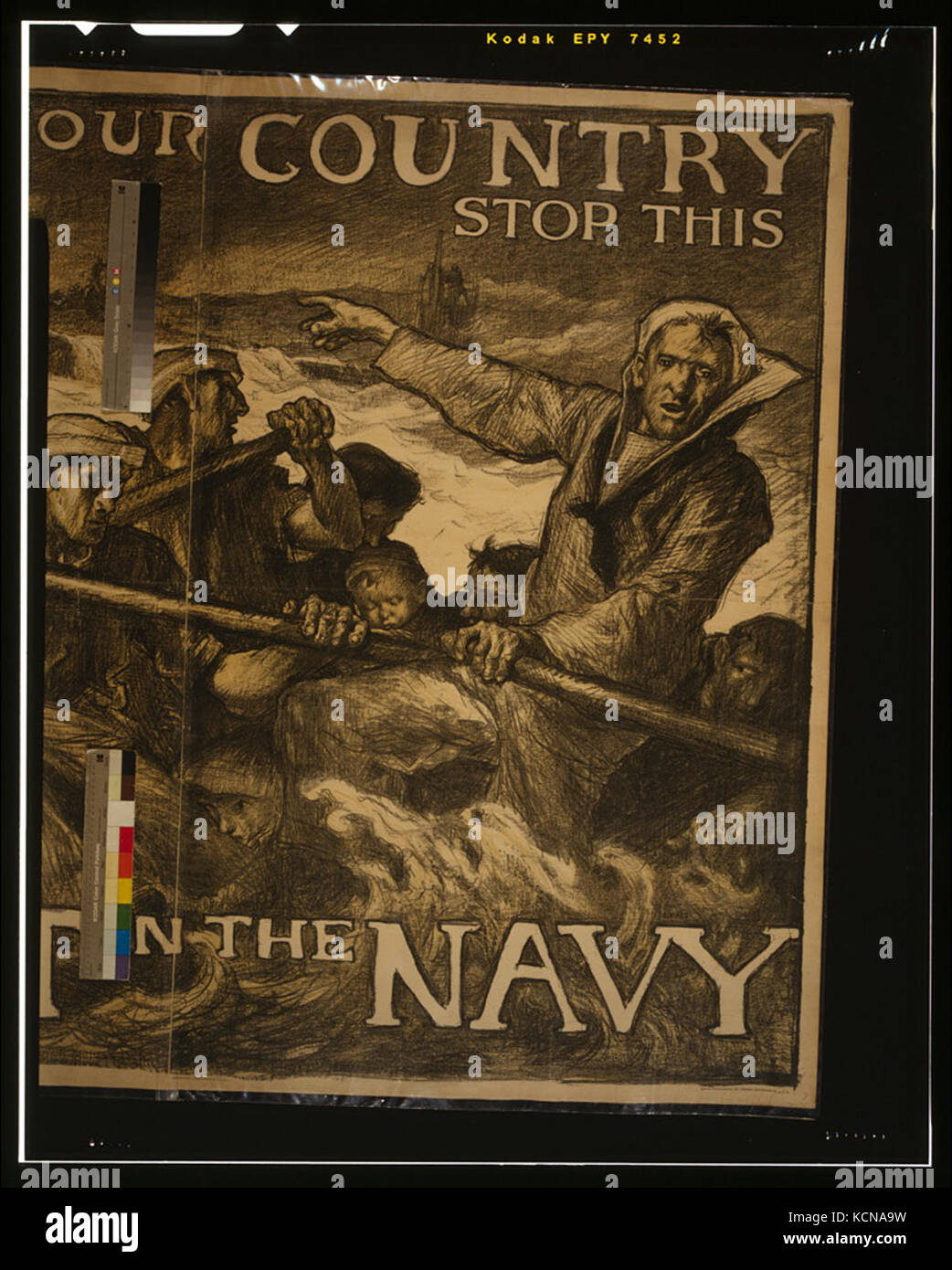 Help your country stop this--Enlist in the Navy Abstract: Poster ...