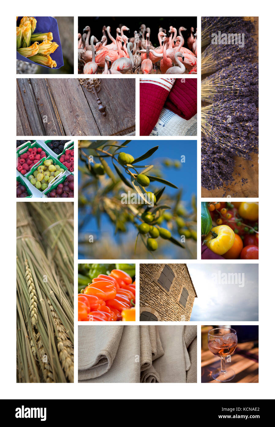 Provence market Cut Out Stock Images & Pictures - Alamy