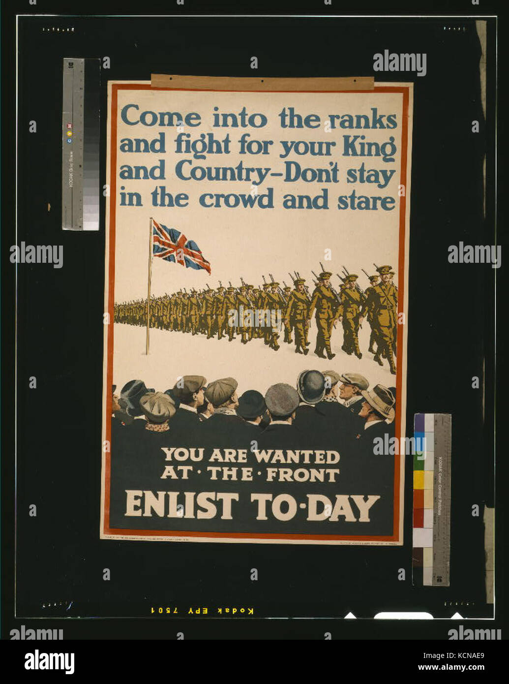 Military enlistment poster hi-res stock photography and images - Alamy