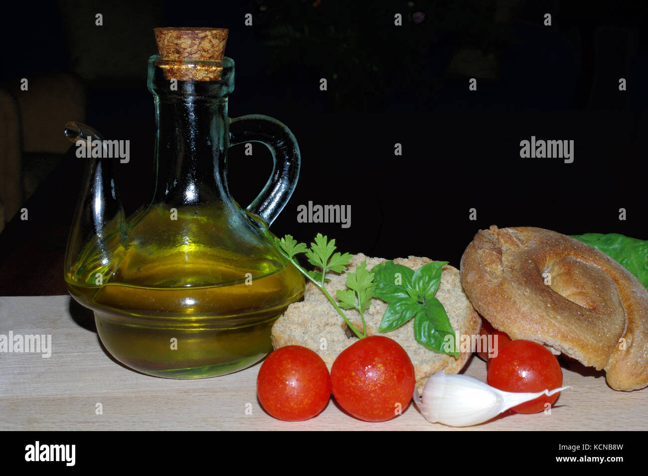 Friselle, traditional bread of Puglia (Italy Stock Photo - Alamy