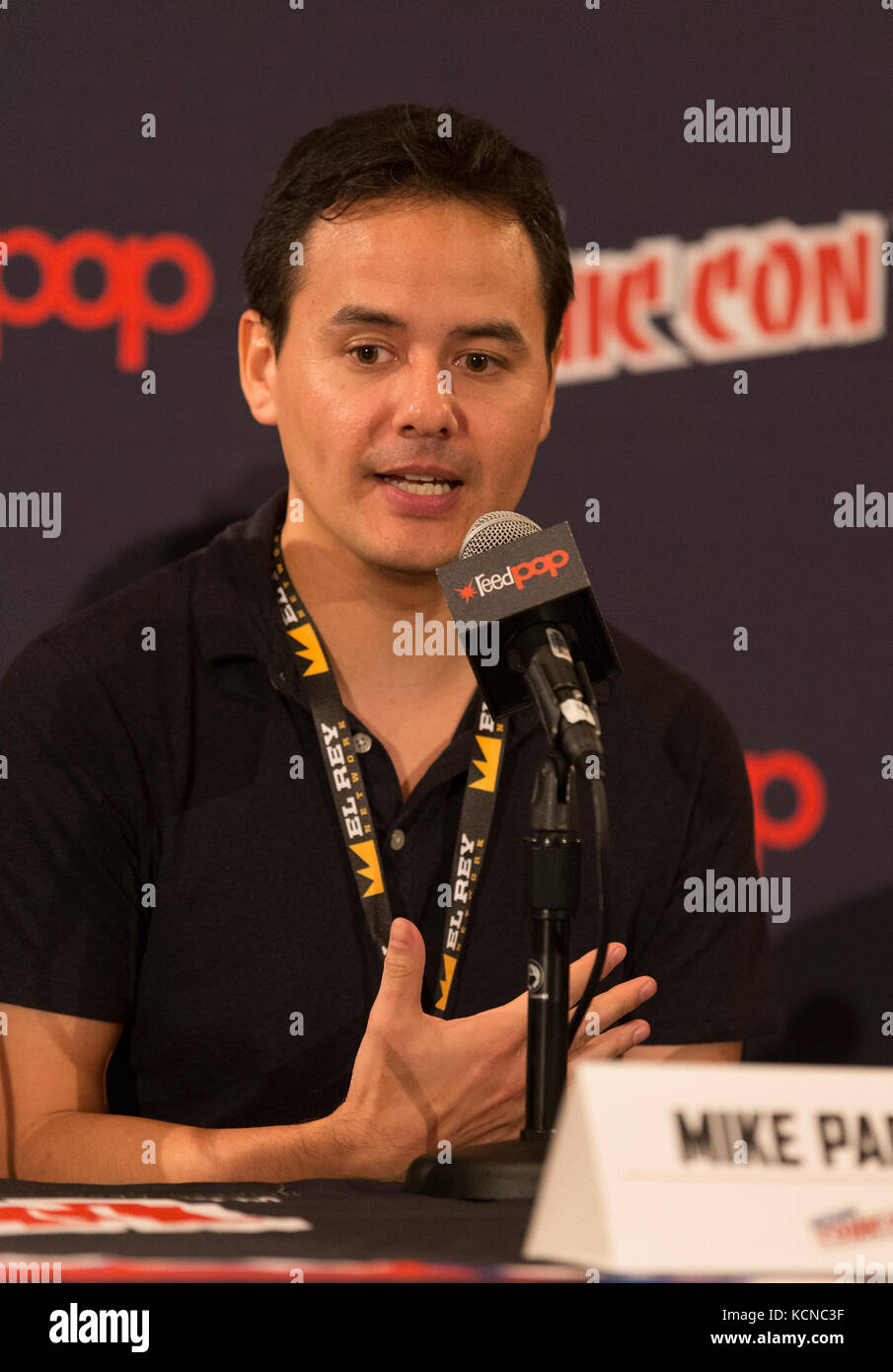 New York, United States. 05th Oct, 2017. Mike Parker attends Panel ...
