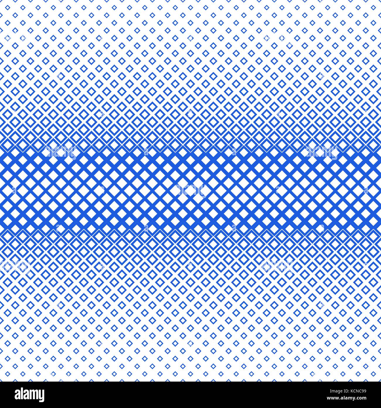 Symmetrical halftone square pattern background - vector graphic from squares in varying sizes ...