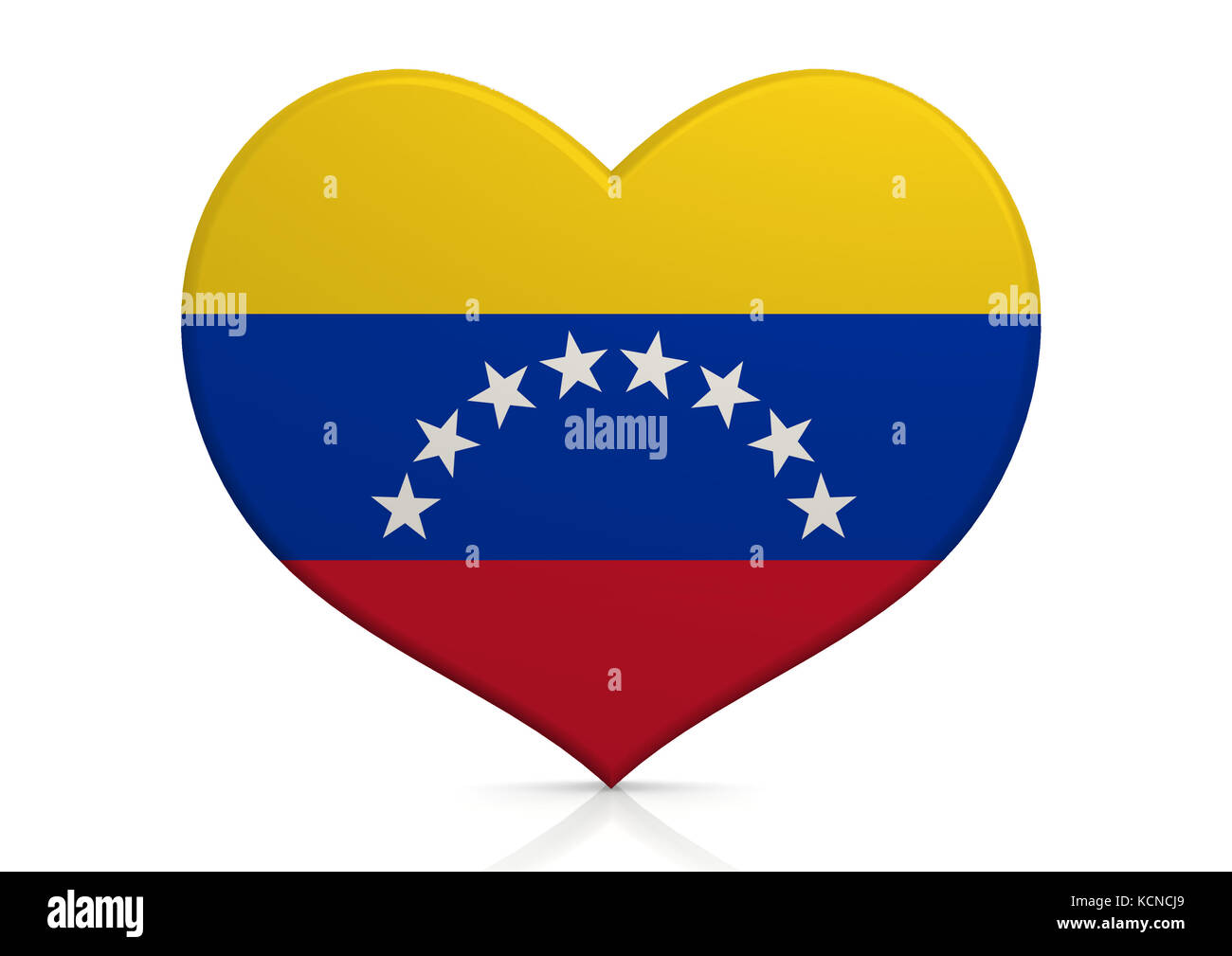 Venezuela heart Cut Out Stock Images & Pictures - Alamy