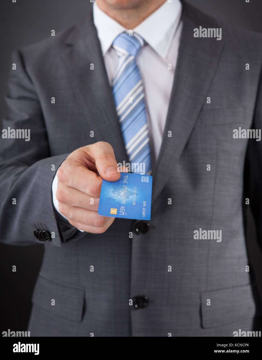 Pay transaction businessman credit hi-res stock photography and images ...