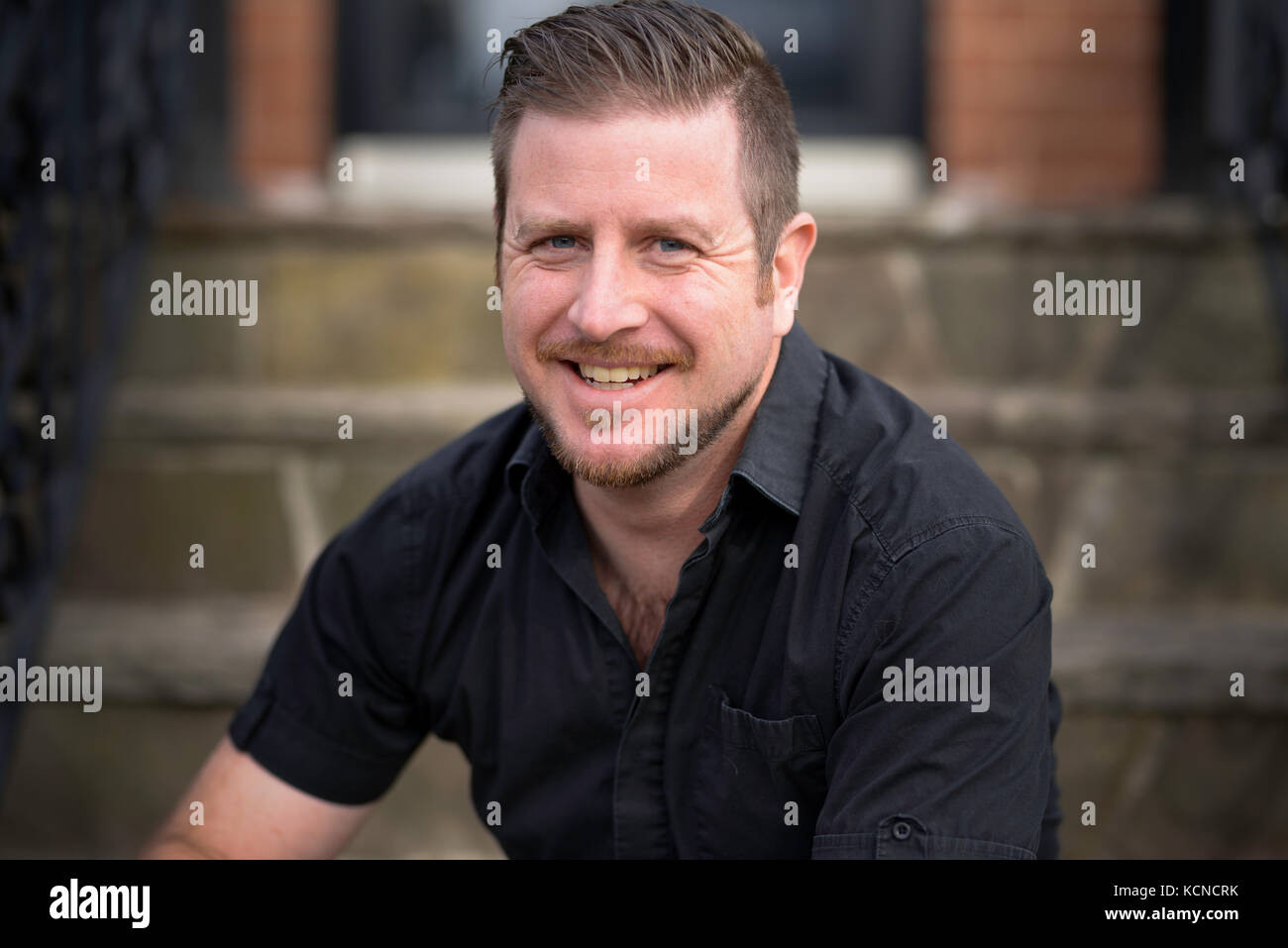 Gen X man, born late 1970s, Hamilton, Canada Stock Photo - Alamy