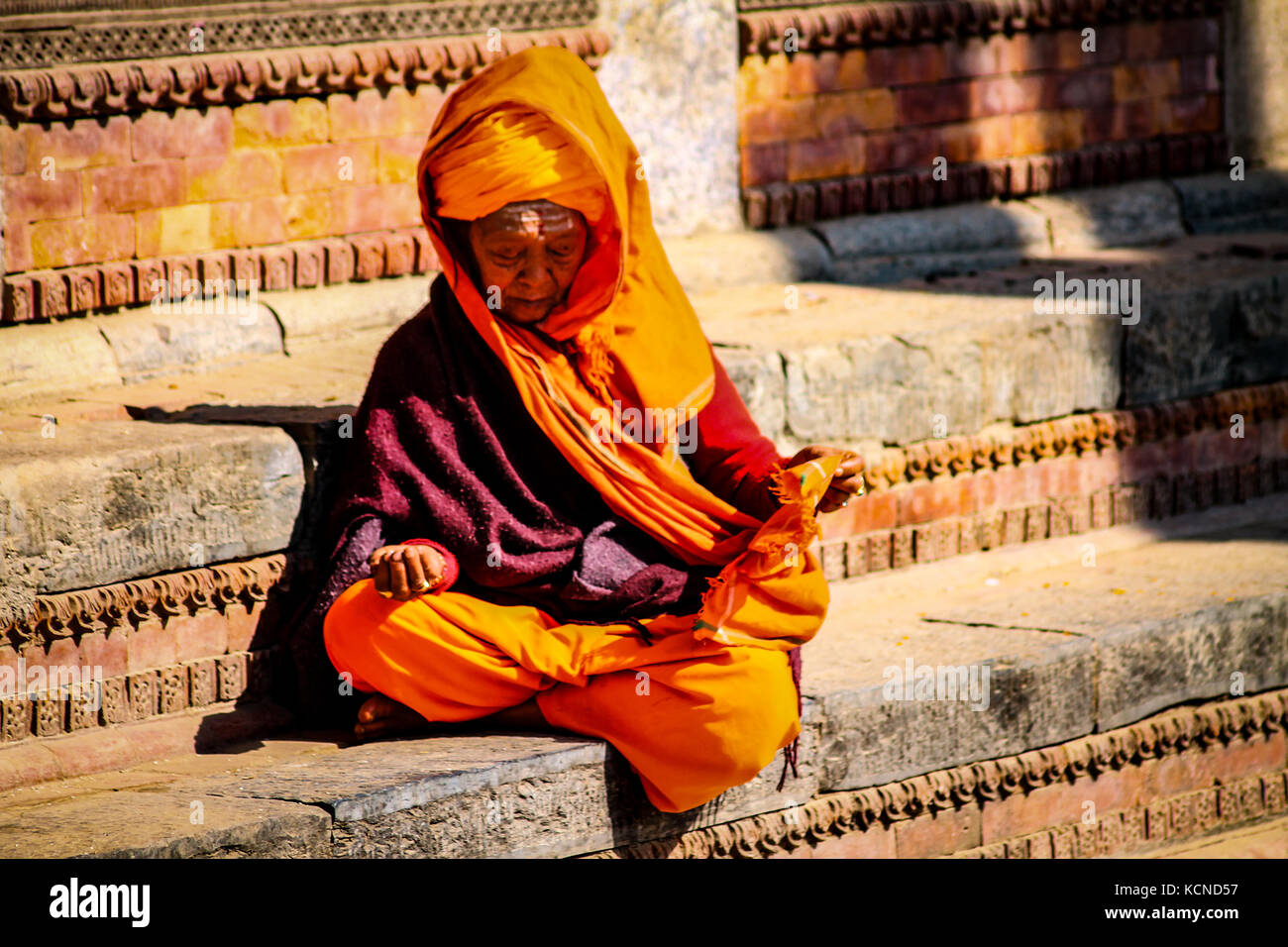 Beautiful face of Nepal Stock Photo - Alamy