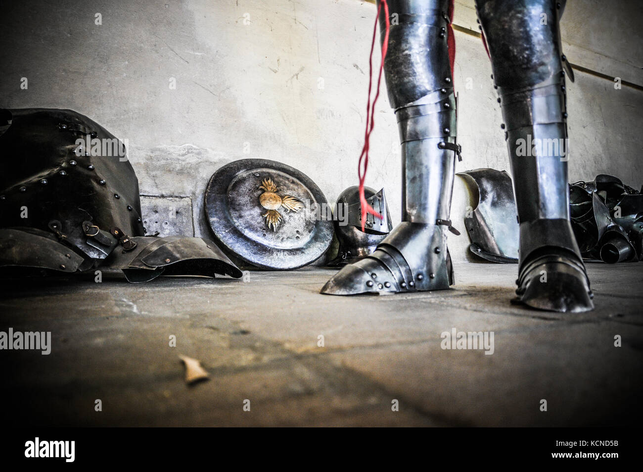 Foot armor hi-res stock photography and images - Alamy