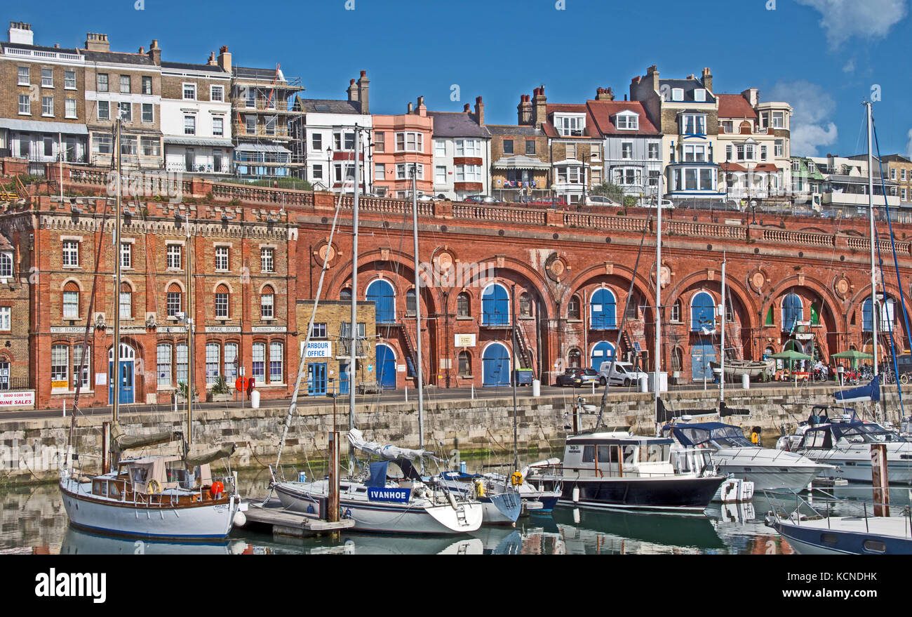 Ramsgate, Royal Harbour Marina, Kent, England Stock Photo - Alamy