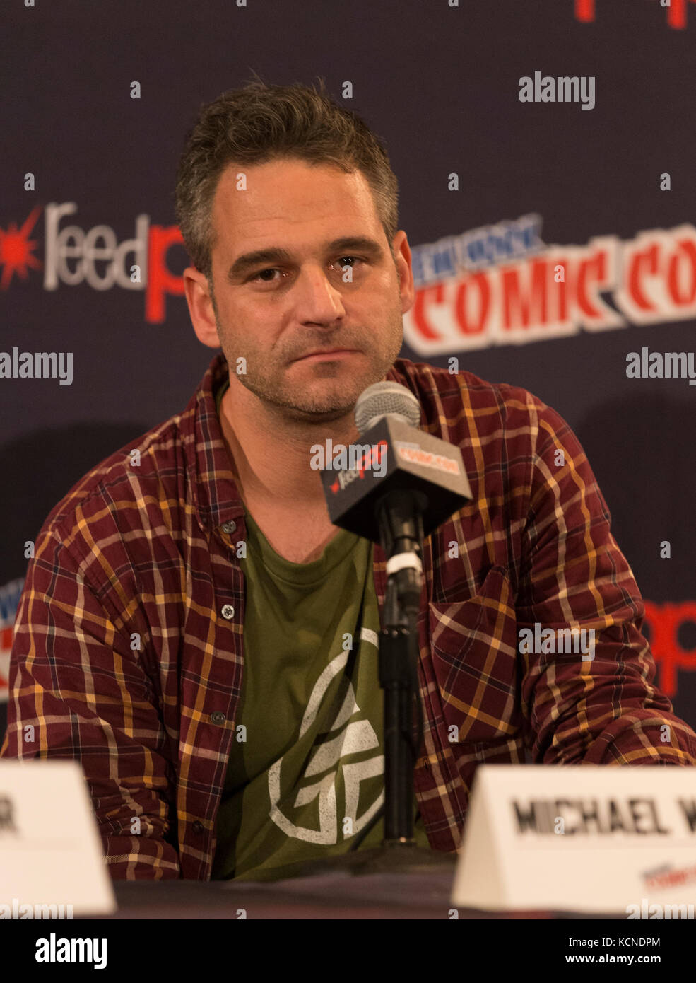 New York, NY - October 5, 2017: Michael William attends Panel Explosion ...