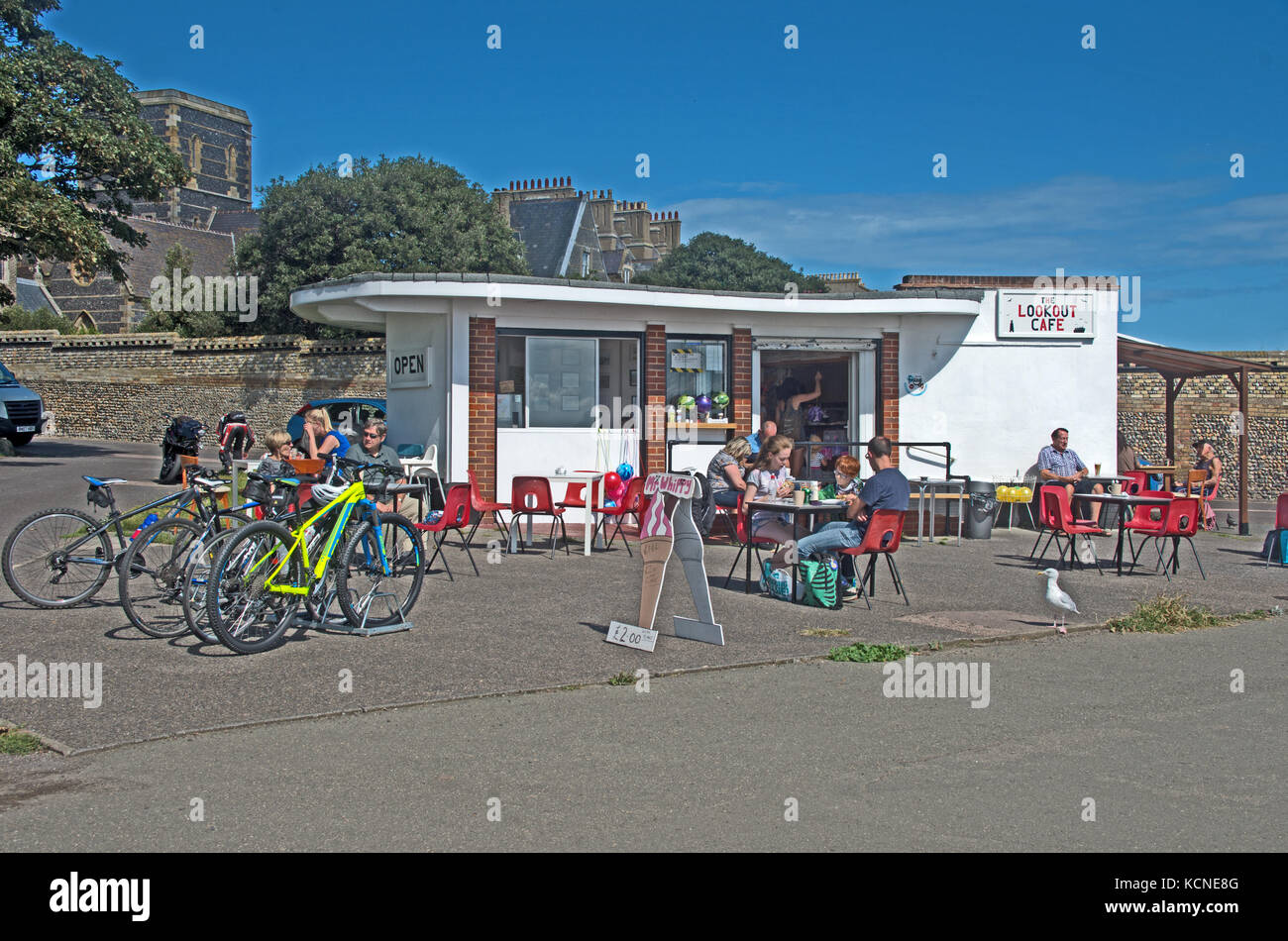 Ramsgate Loojout Cafe, Kent, England Stock Photo - Alamy