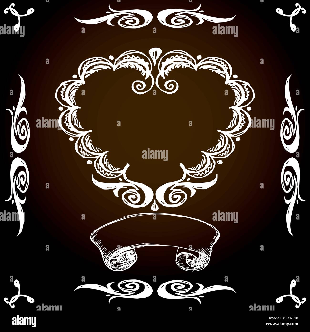 vintage label, hand drawing Stock Vector Image & Art - Alamy