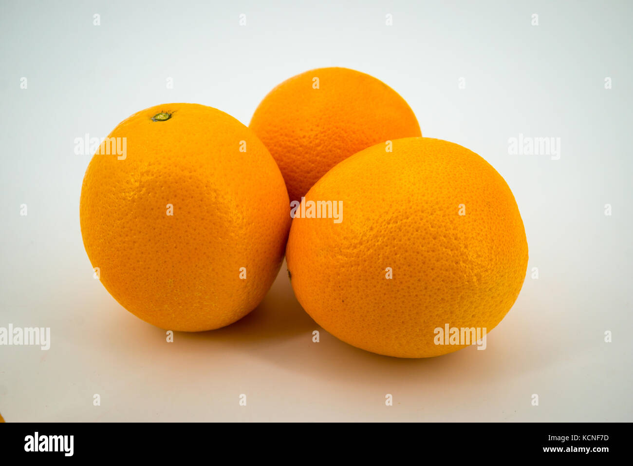 fresh colorful orange isolated on white screen Stock Photo - Alamy