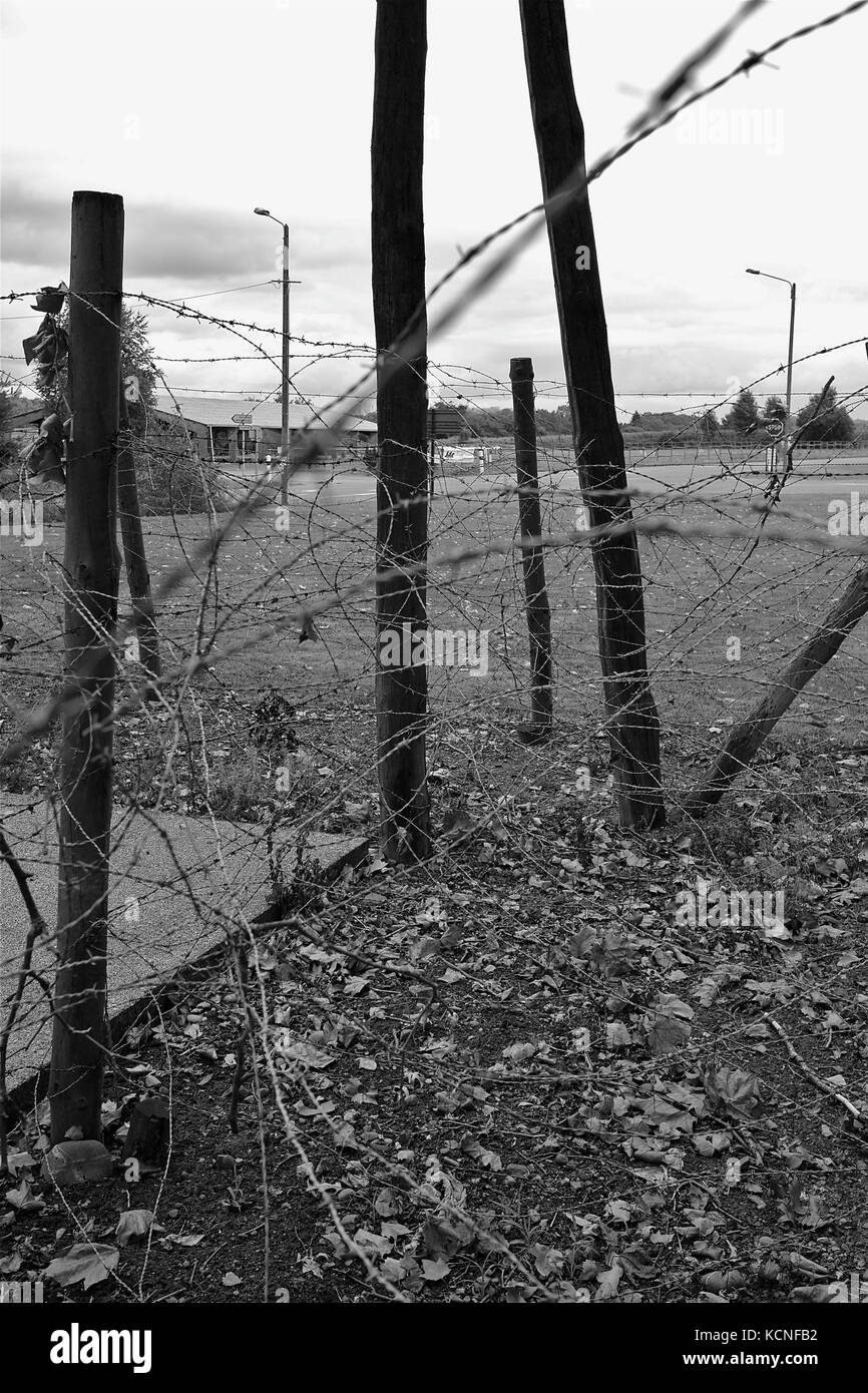 Reportage internment camp on Black and White Stock Photos & Images - Alamy