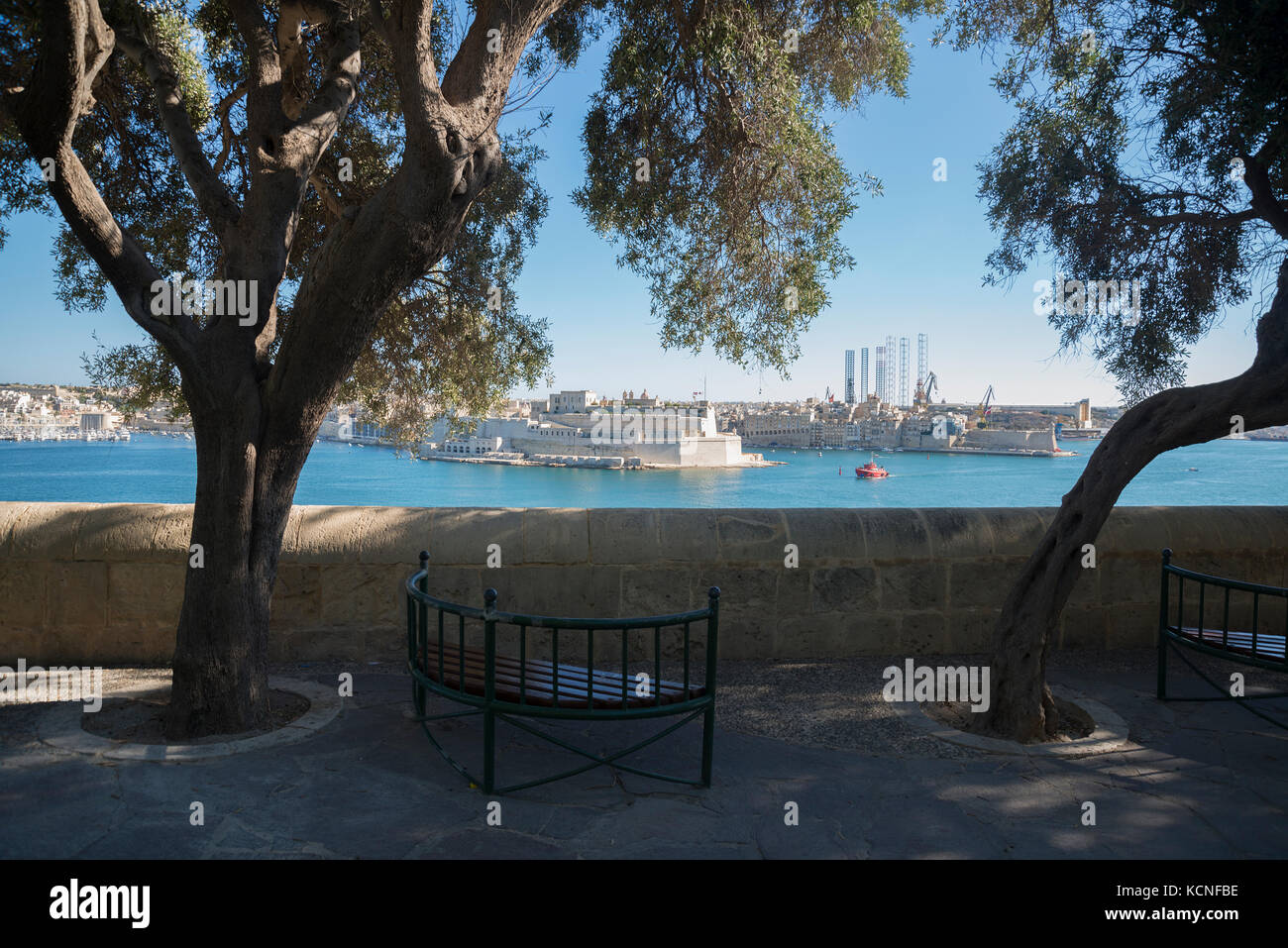 Three cities Malta Stock Photo - Alamy