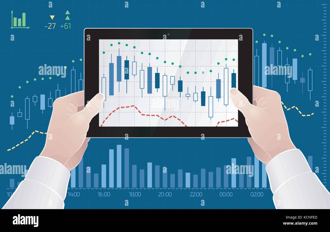 Real time stock chart hi-res stock photography and images - Alamy