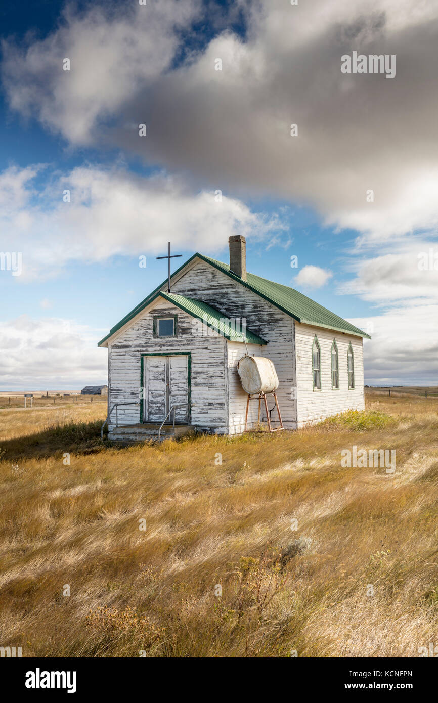 Old prairie church saskatchewan canada hi-res stock photography and ...